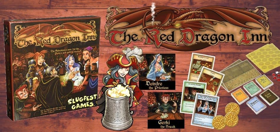Red Dragon Inn Boxed Card Game - The Playground