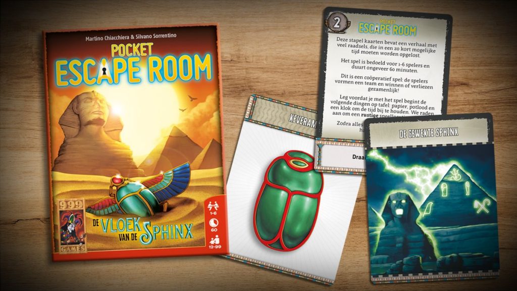 Pocket Escape Room: De Vloek van de Sphinx - The Playground