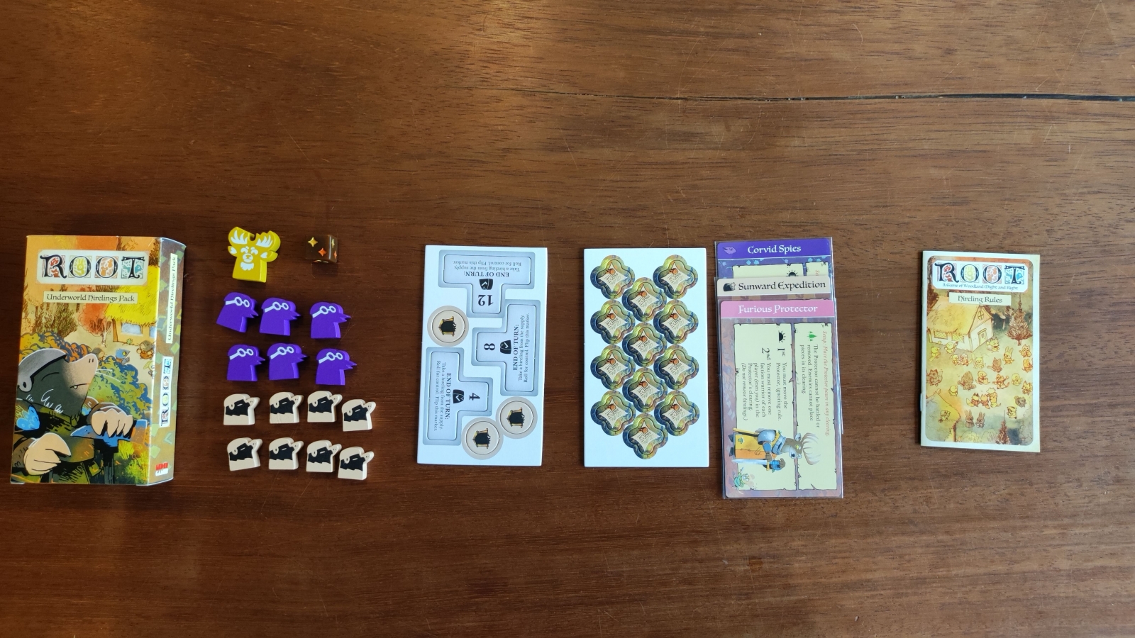 Root: Underworld Hirelings Pack - The Playground