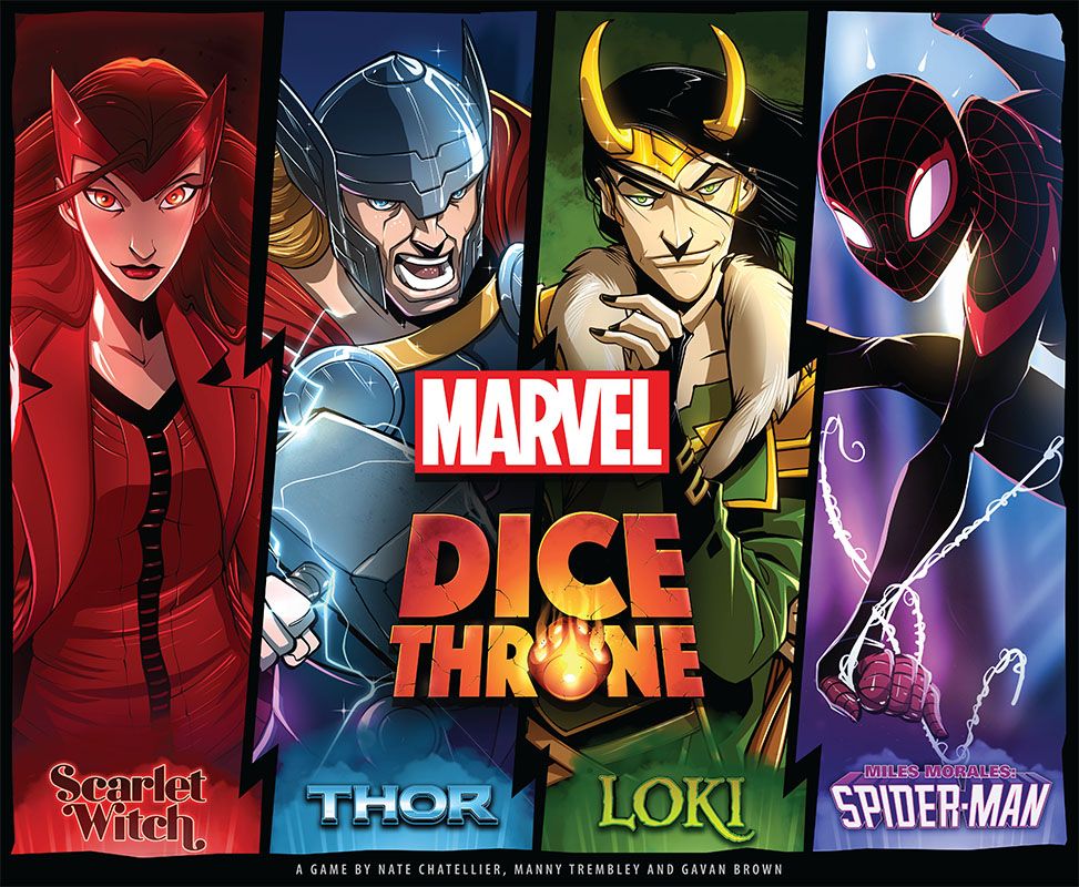 Dice Throne Marvel 4 Hero Box The Playground
