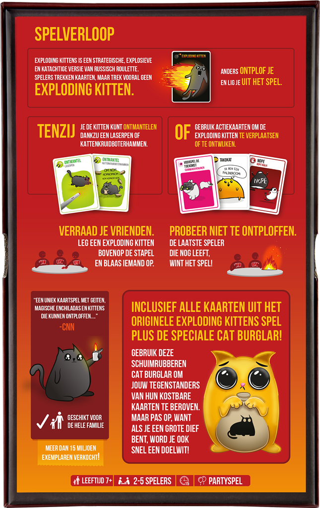Exploding Kittens: Cat Burglar editie - The Playground