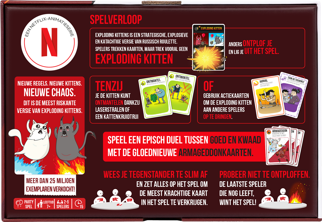 Exploding Kittens: Good vs Evil NL - The Playground